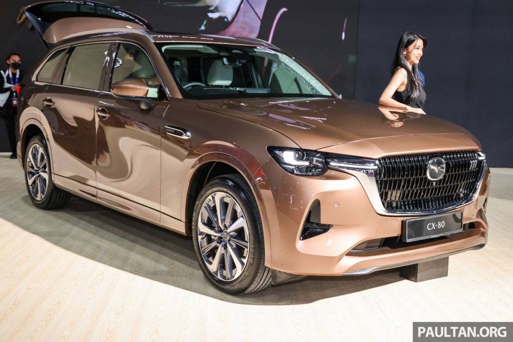 Mazda CX-80 sắp ra mắt Đông Nam Á: SUV 3 hàng ghế lớn hơn CX-60